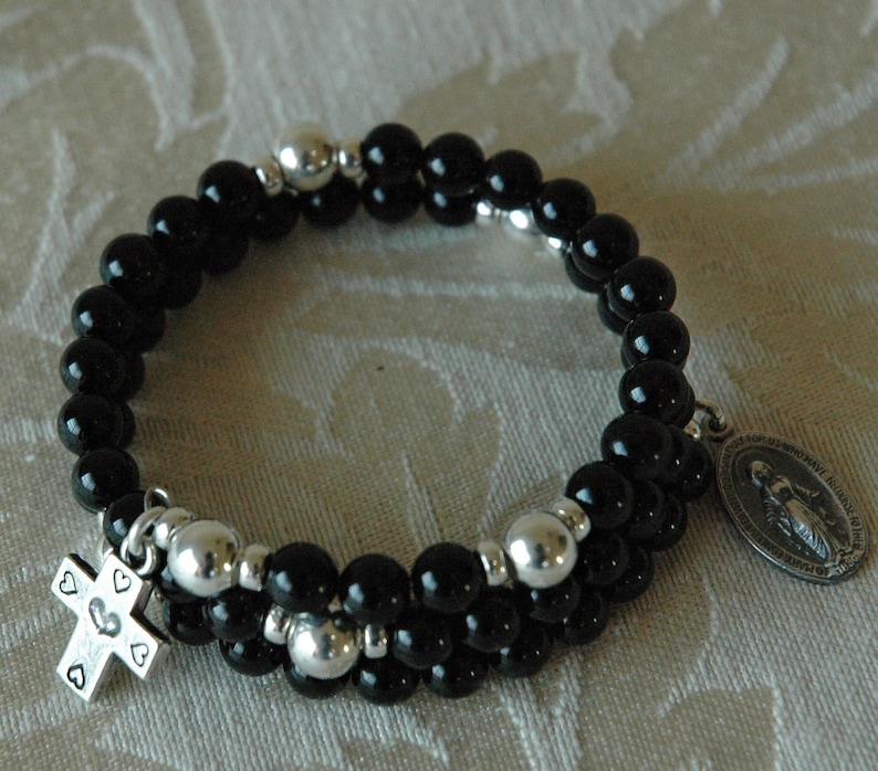 First Holy Communion Rosary Bracelet Rosary Bracelet Crystal - Etsy