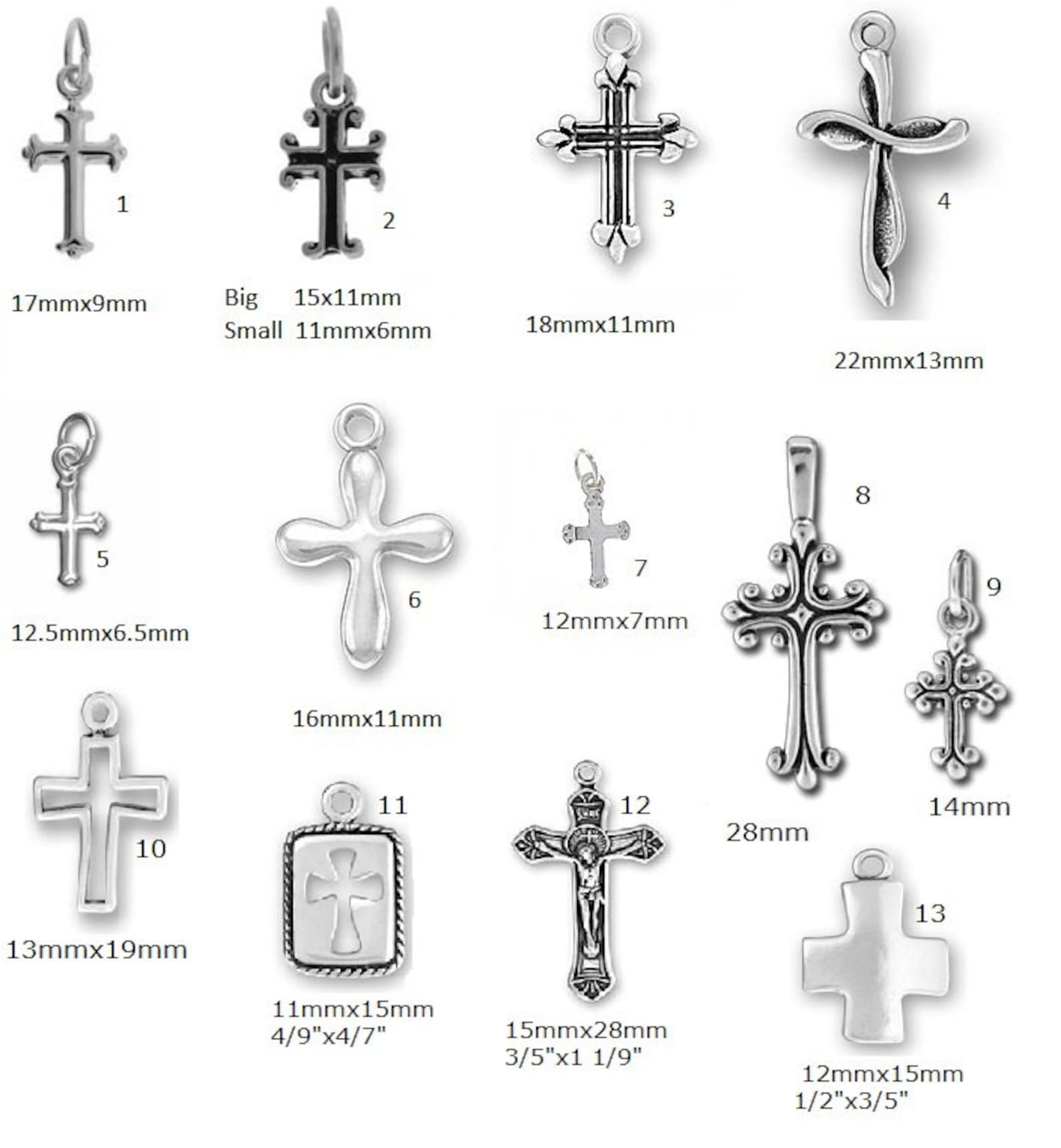 Silver Leather Rectangle Cross Necklace,boy's Cross Necklace,first ...