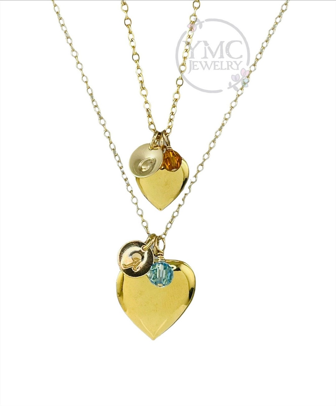 Gold Mom and Daughter Locket Necklace,mother-daughter Necklace,child ...