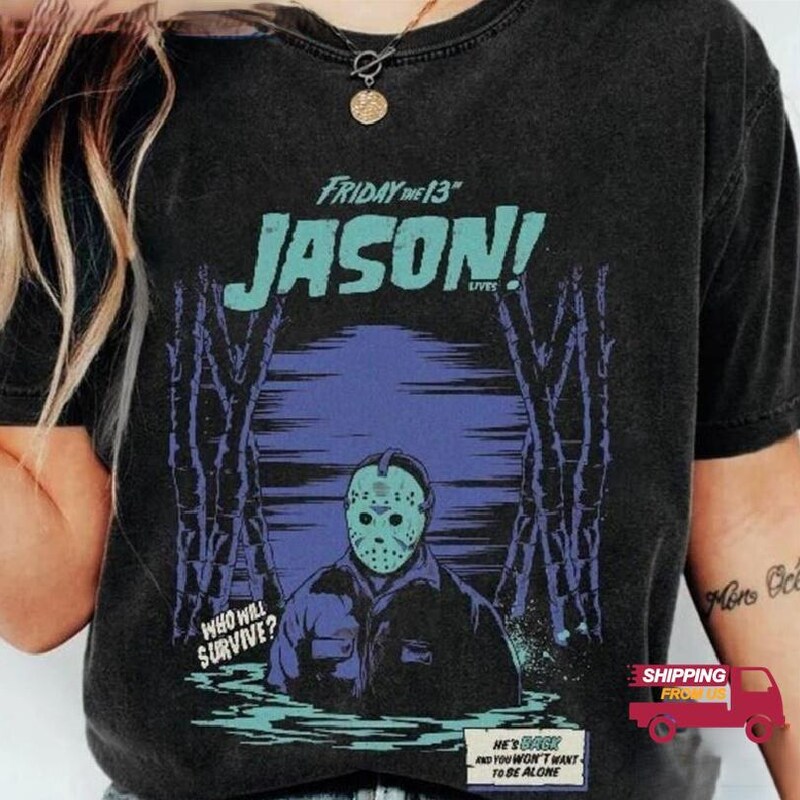 Jason Voorhees Shirt - Etsy
