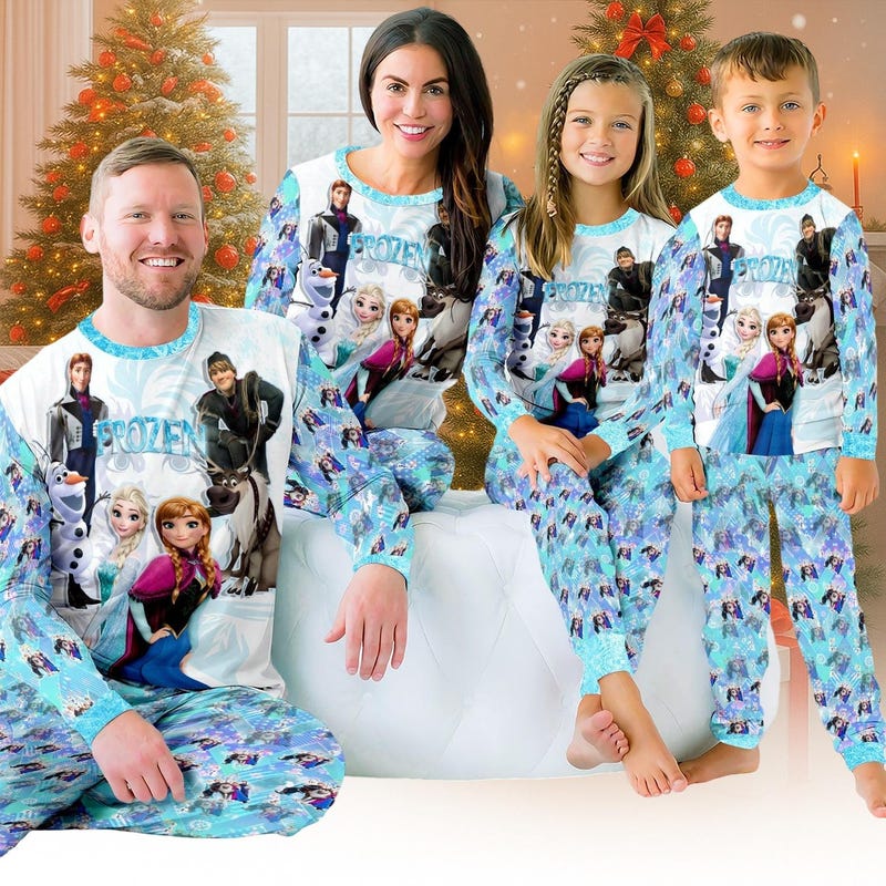 Elsa Holiday Pajamas - Etsy UK