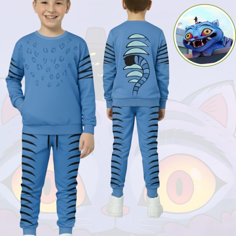 Derpy Tiger Cosplay Tshirt Jogger, Kpop Demon Hunters Tiger Tshirt ...