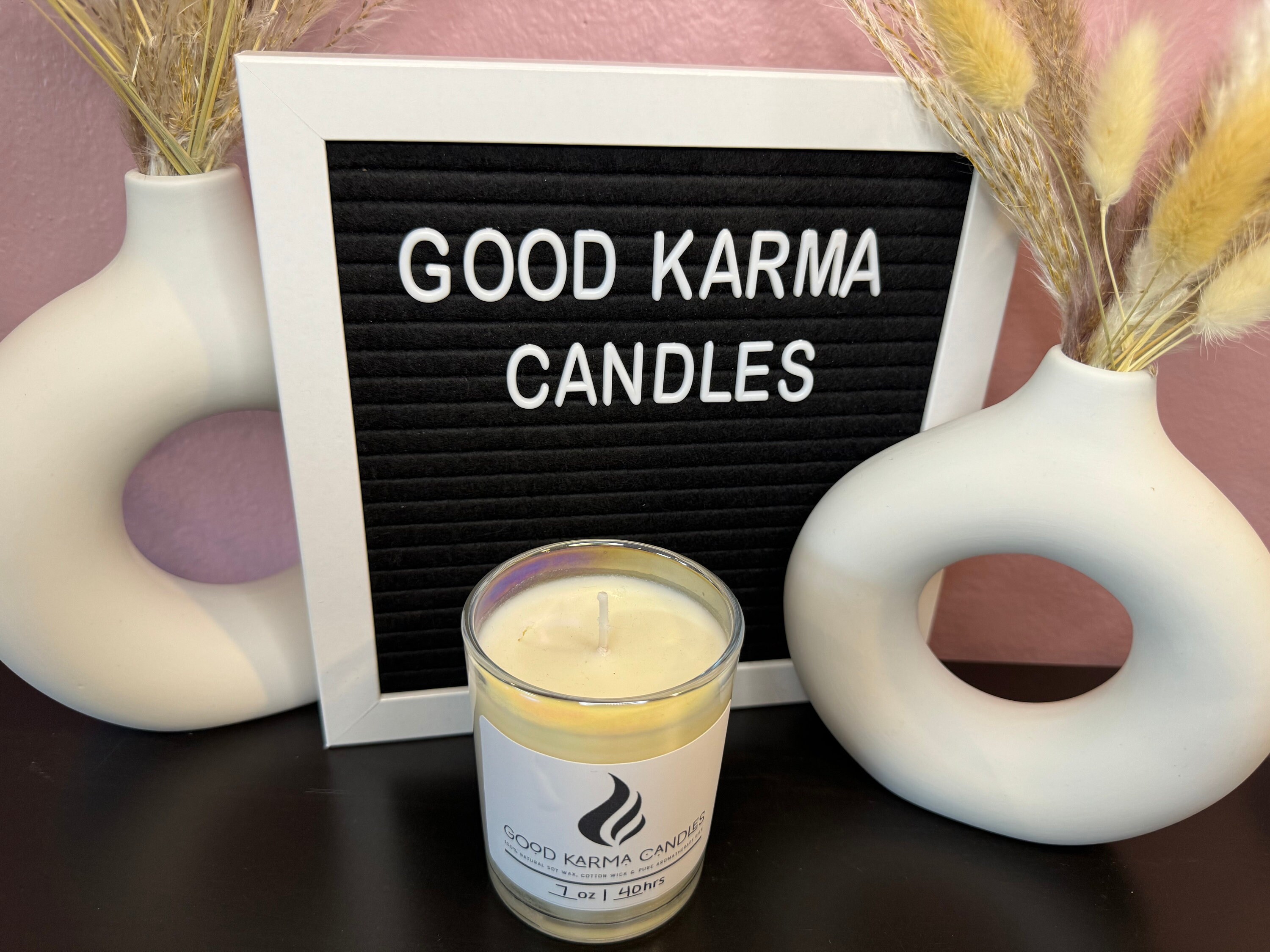 Good Karma Candles Vanilla Coconut - Etsy