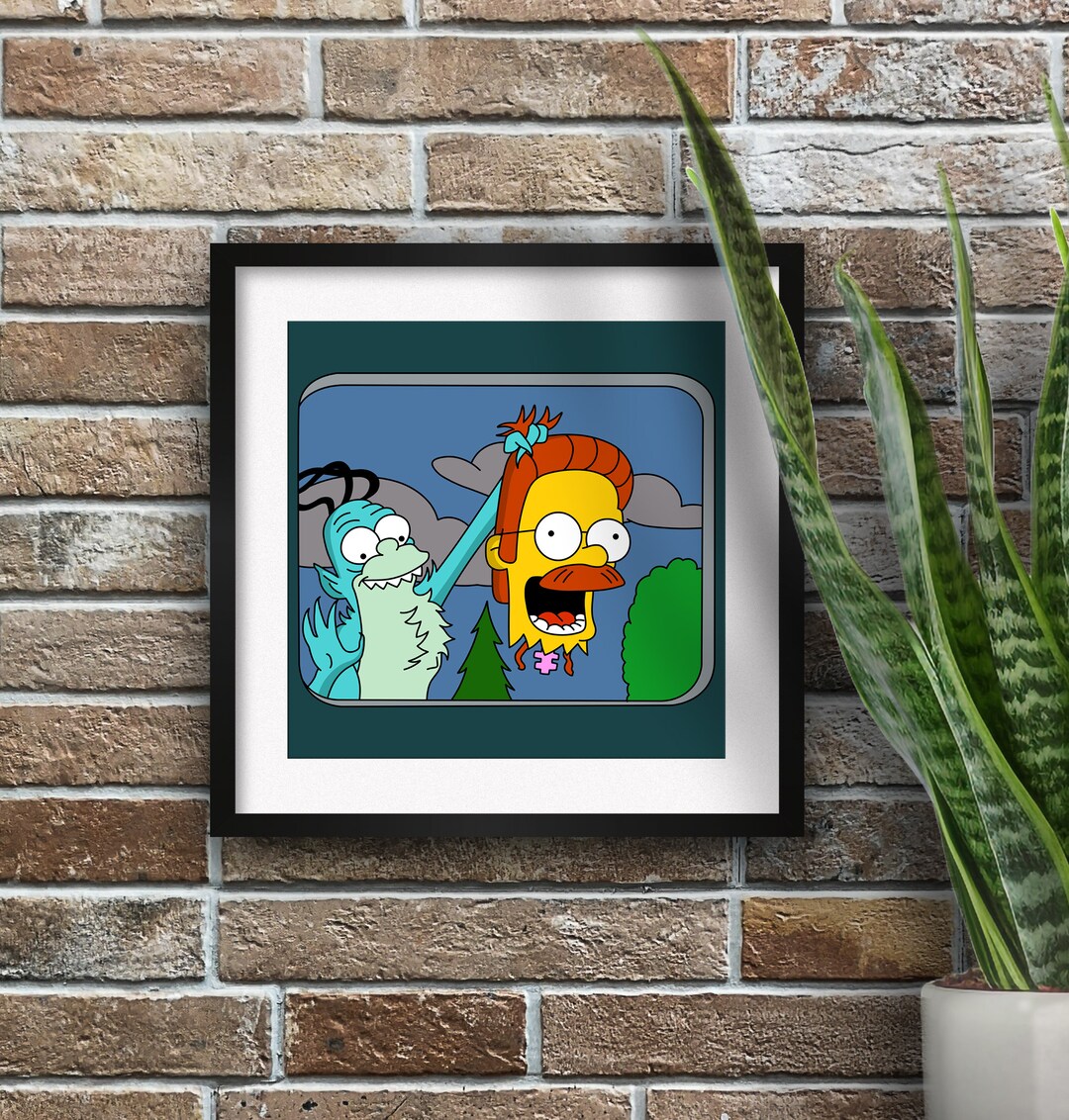 The Simpsons the Gremlin - Etsy