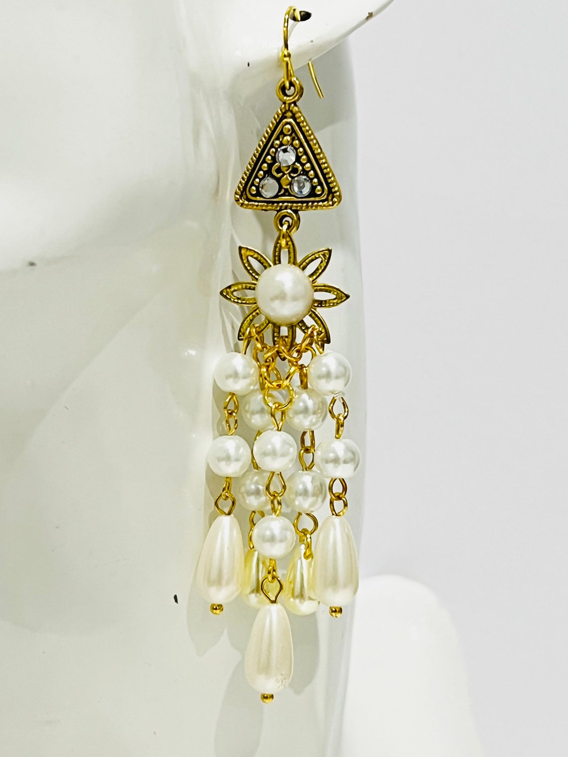 Grace Kelly Vintage Pearl Earrings as Seen in High Society - Etsy