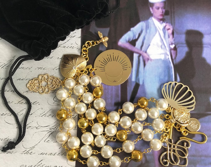 Rear Window Lisa Fremont Grace Kelly Bracelet in Pearl and - Etsy
