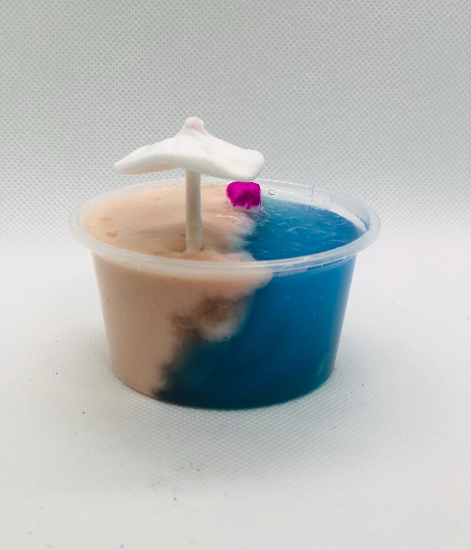 Beach Party Slime! Half Cloud Slime Half Clear Slime! With Two Clay ...