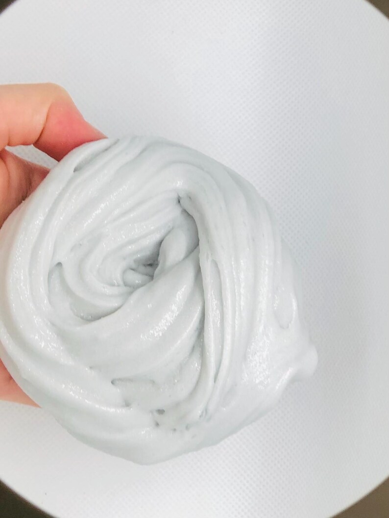Beach Party Slime! Half Cloud Slime Half Clear Slime! With Two Clay ...