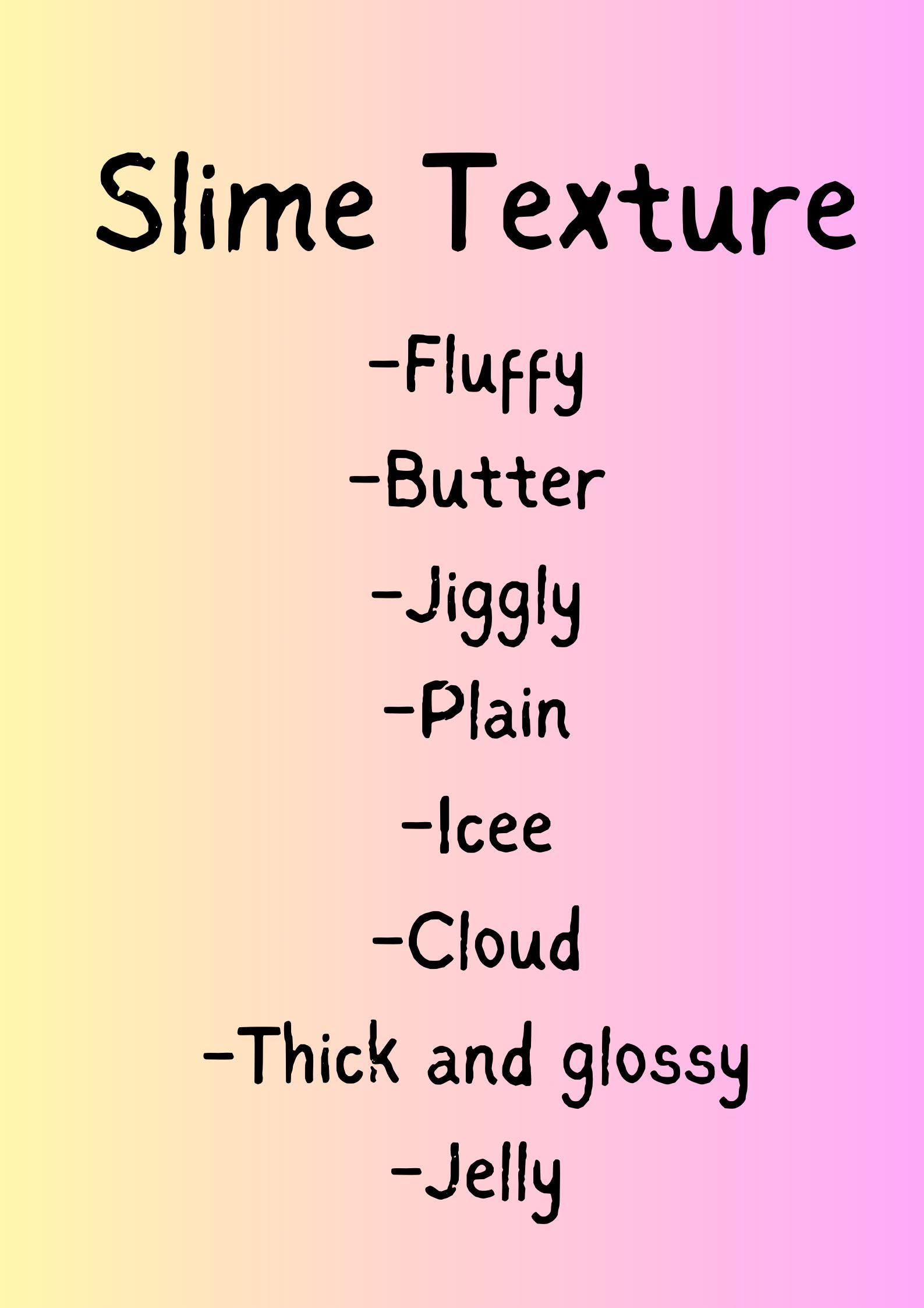 Custom Slime: Choose Your Slimes Texture, Color, and More 4 Oz - Etsy