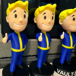 Fallout Vault-tec Vaultboy Figurine - Etsy
