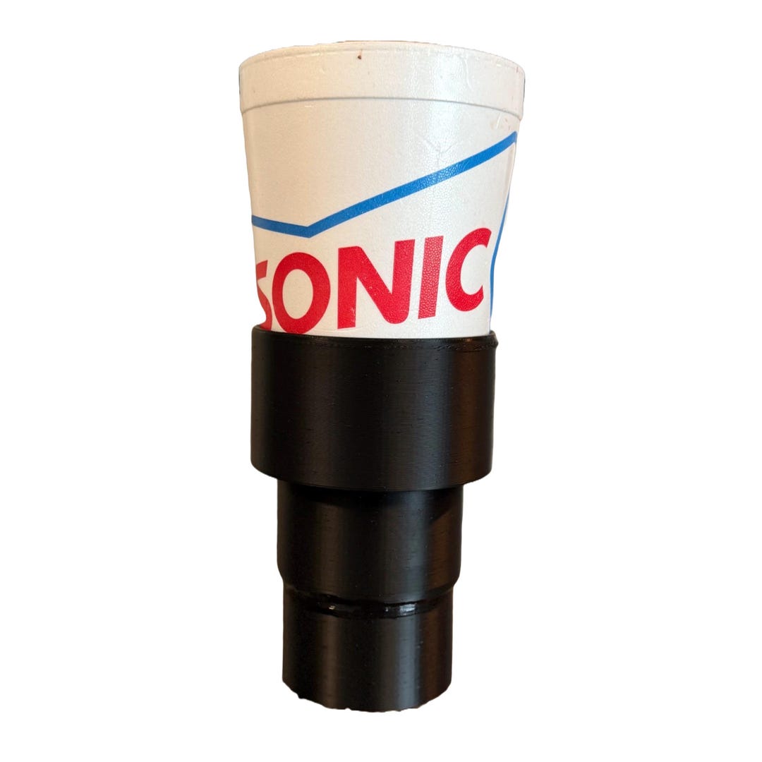 Custom Car Cupholder Adapter for Sonic Route 44 Cups Personalized Fit ...