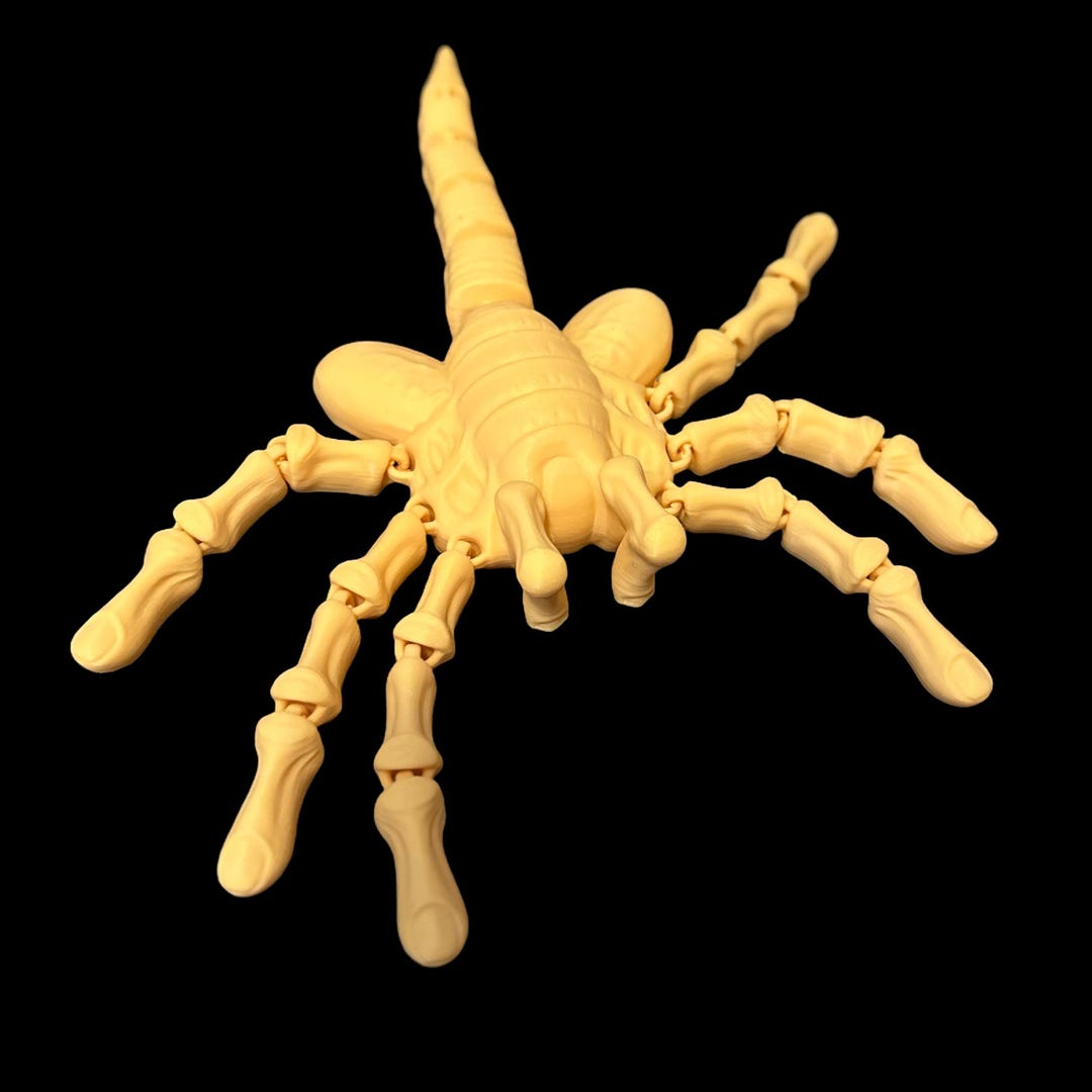 Alien Facehugger Flexible Figurine - Etsy