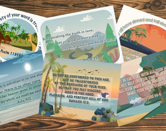 Breaker Rock Beach VBS KJV Bible Verses - Etsy
