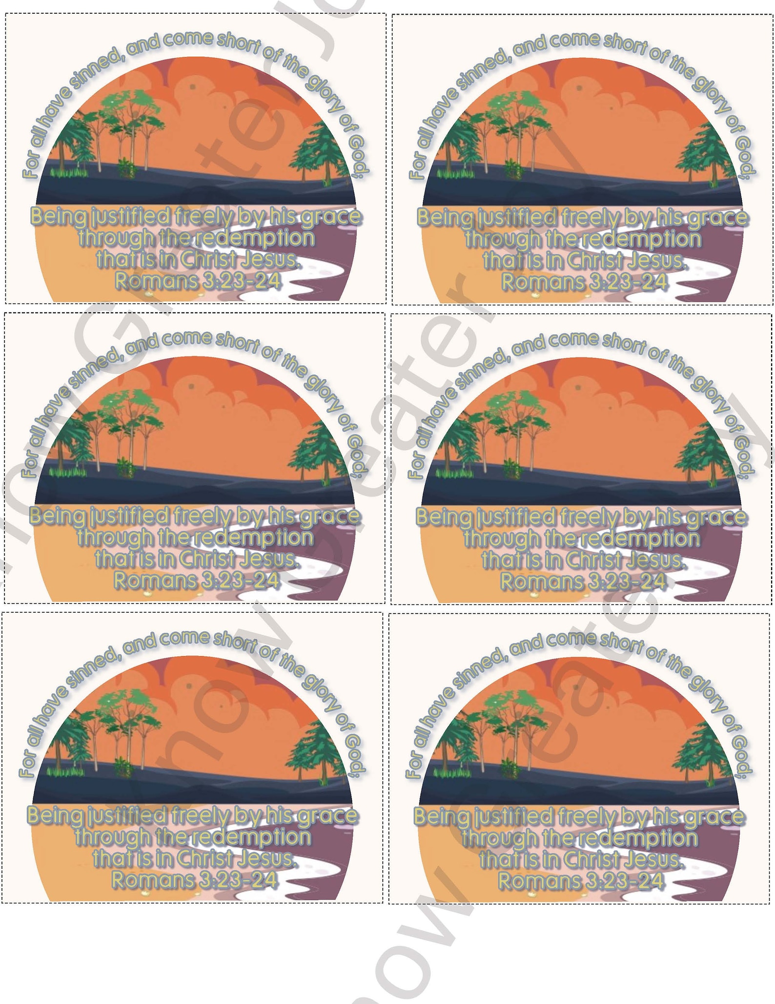 Breaker Rock Beach VBS KJV Bible Verses - Etsy