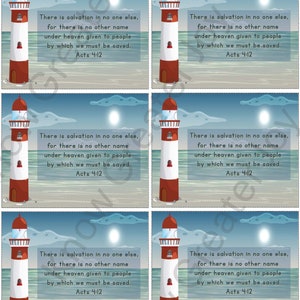 Breaker Rock Beach VBS CSB Bible Verses - Etsy