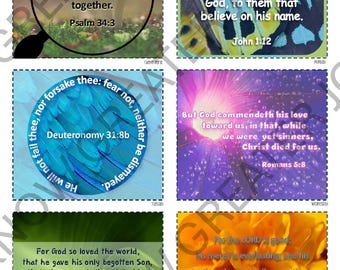 Magnified! VBS Bible Verse Cards - Etsy
