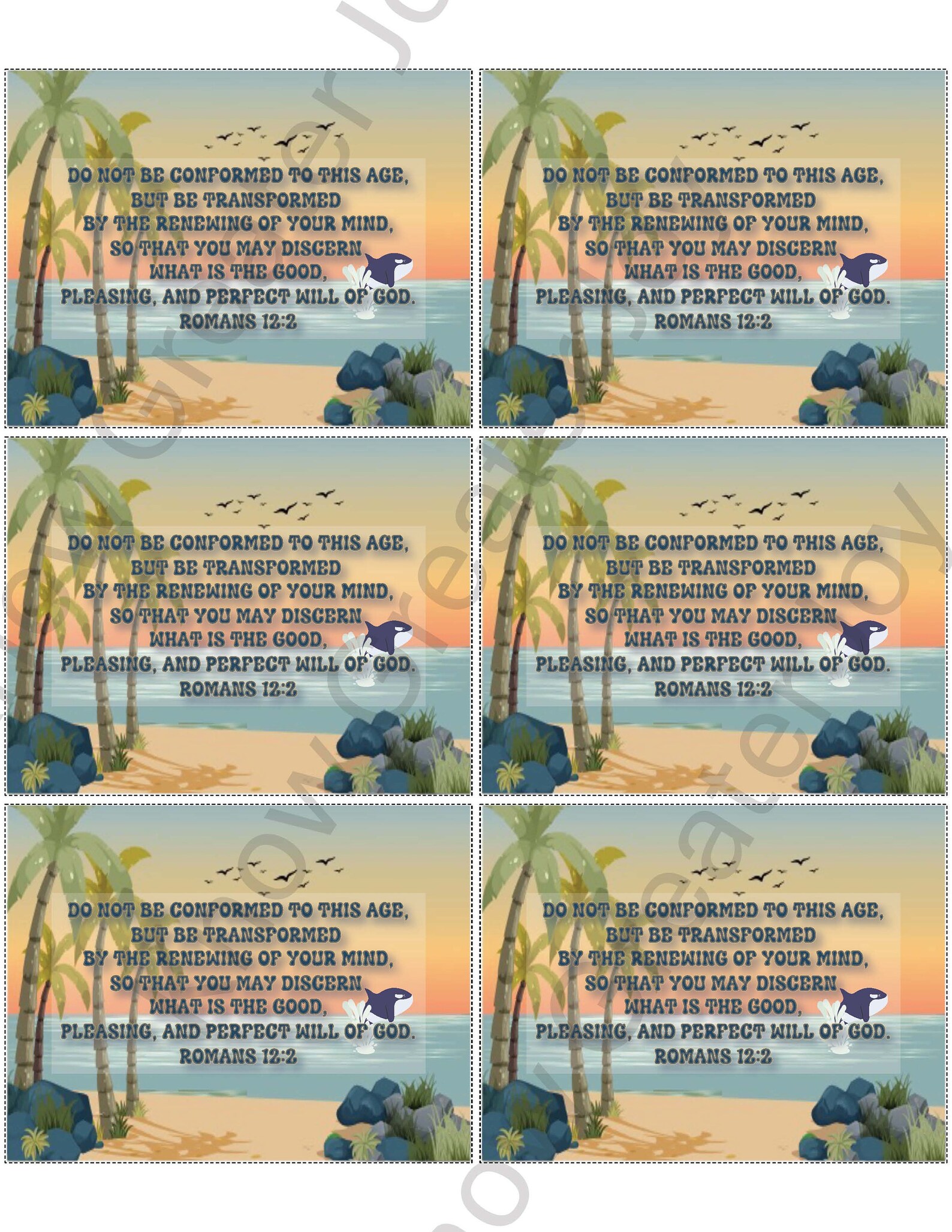 Breaker Rock Beach VBS CSB Bible Verses - Etsy