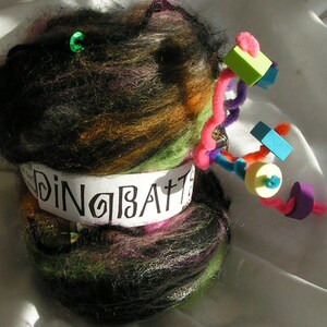 Dingbatts Art Fiber Fun Batt Club Approx 2 Ounces per Month for 6 ...