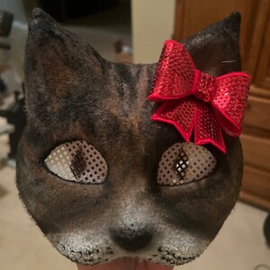 Brown Tabby Kitty Cat With Red Bow - Etsy