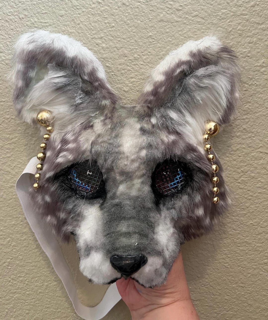 Therian Bear Mask With Big Ears, Big Eyes and Faux Fur. - Etsy