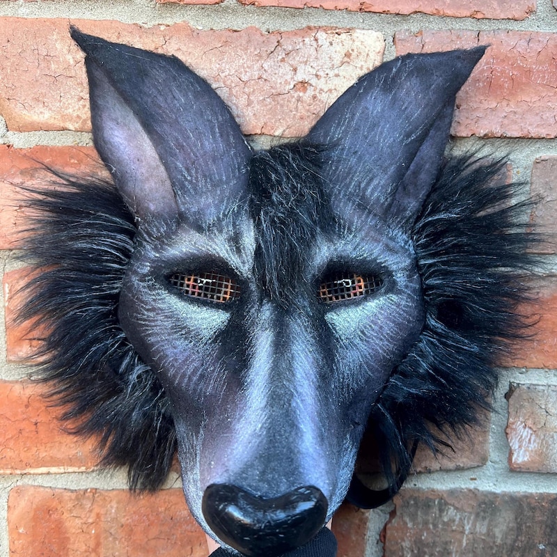 Realistic Wolf Mask - Etsy