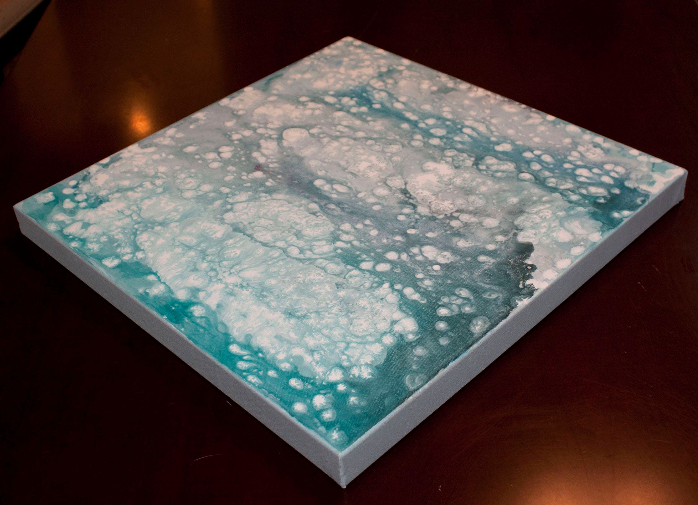 Aquamarine Original Modern Fine Art Abstract Painting - Etsy