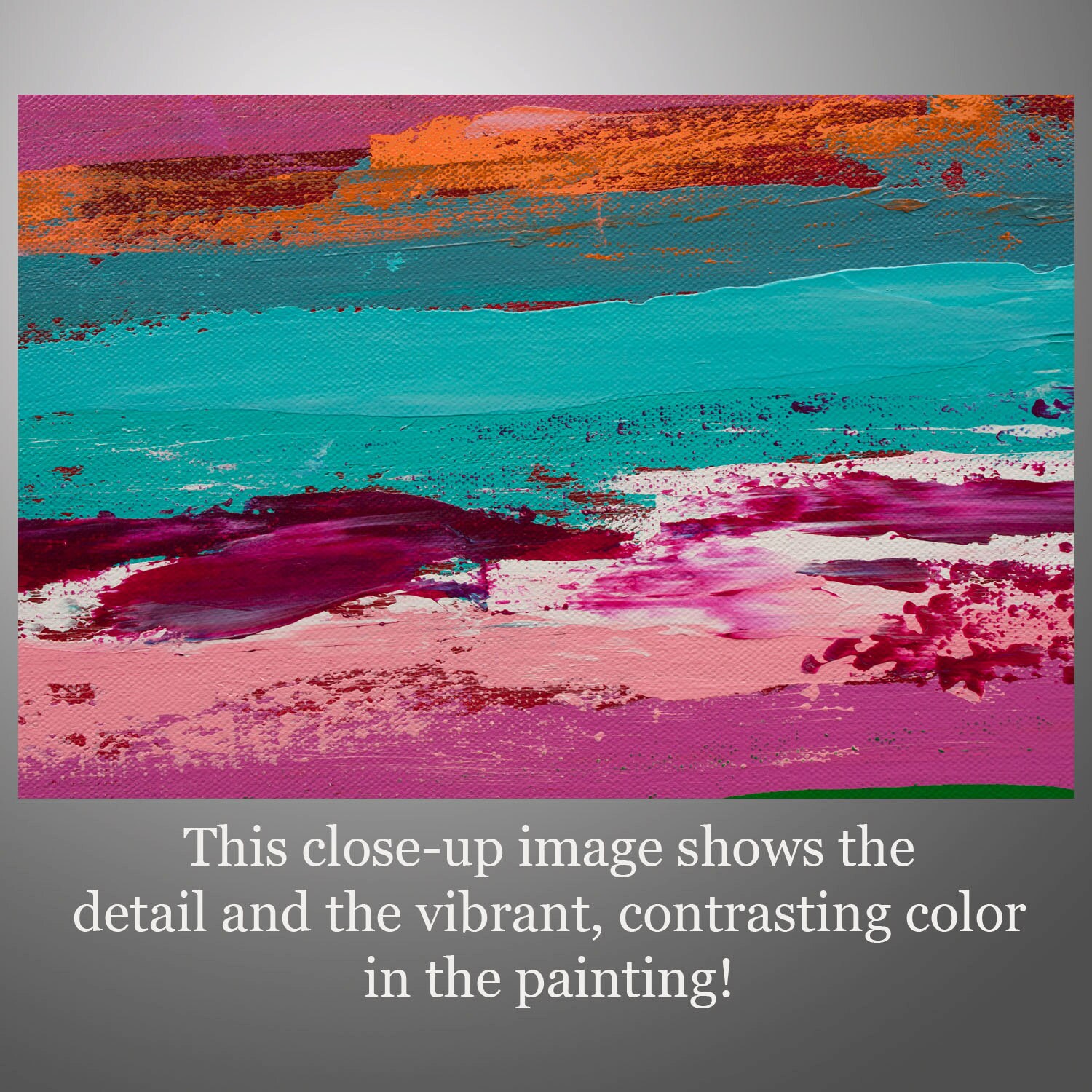 Reclaimed 2 Large Original Abstract Painting, Landscape, Canvas Art ...