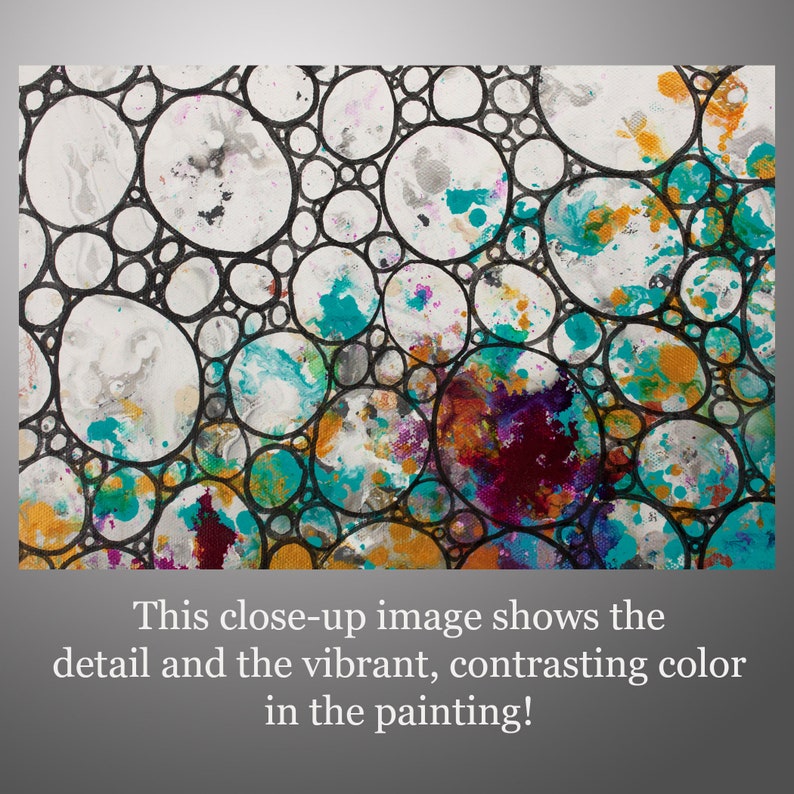 Dimension 33 24x24 Inches Original Art Abstract Painting - Etsy