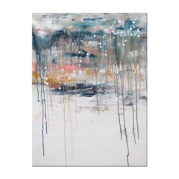 Lithosphere 198 30x40 Inches Original Modern Fine Art | Etsy