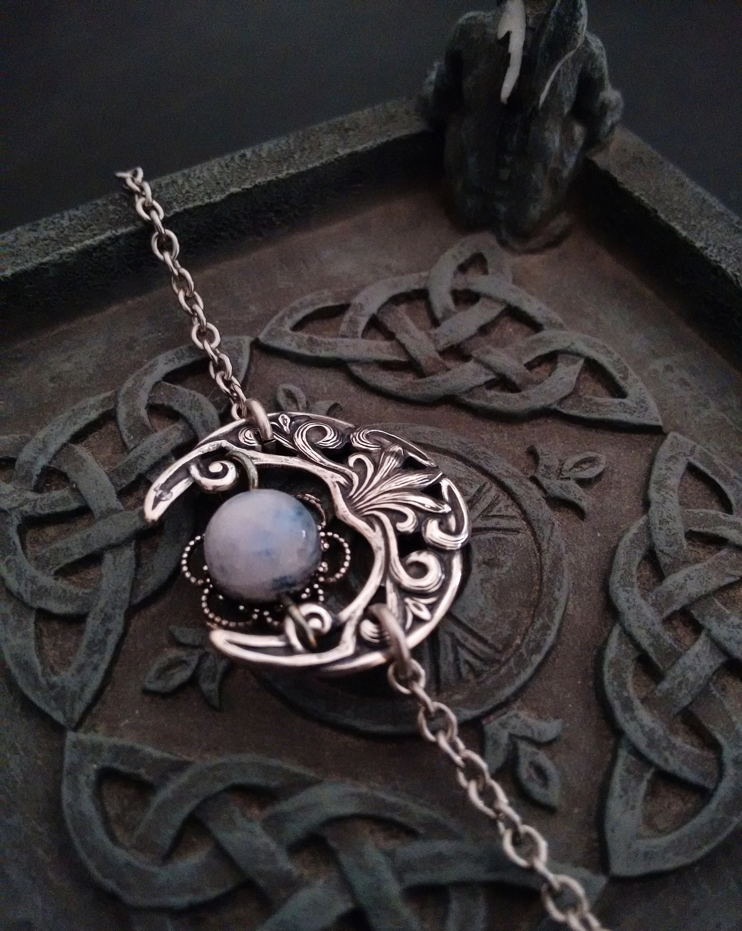 Moonstone Bracelet for women Witchy Jewelry Wanderlust | Etsy