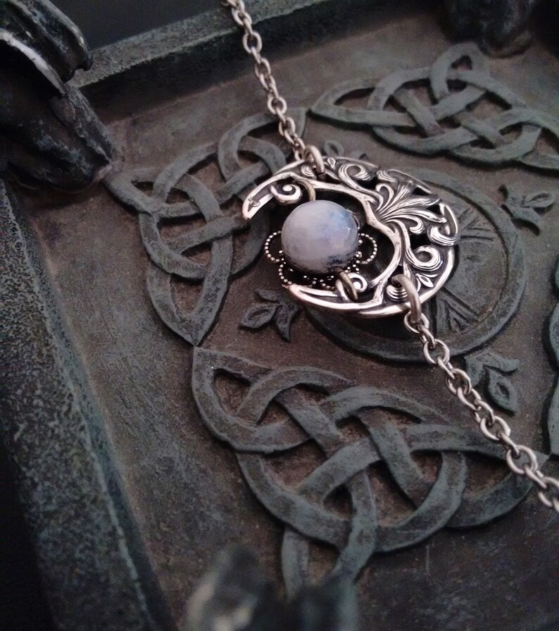 Moonstone Bracelet for women Witchy Jewelry Wanderlust | Etsy
