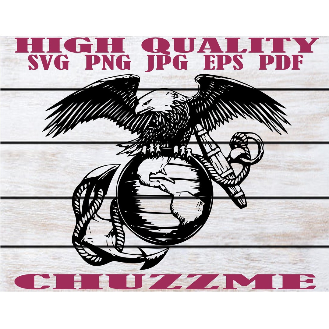 Eagle, Globe and Anchor SVG PNG JPG Eps Pdf Eagle Marines Svg Eagle Svg ...
