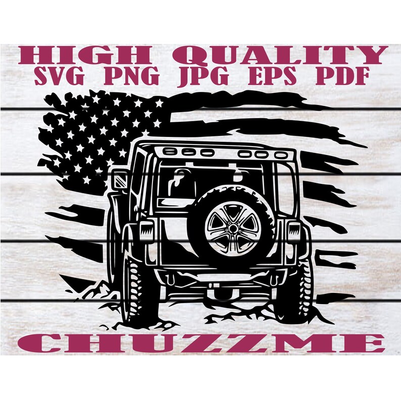 American Classic Offroad Svg off Road Car Svg American Offroad Svg ...