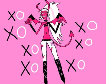 Verosika Mayday. Succubus Demon. Helluva Boss. Plush Toy. Handmade - Etsy