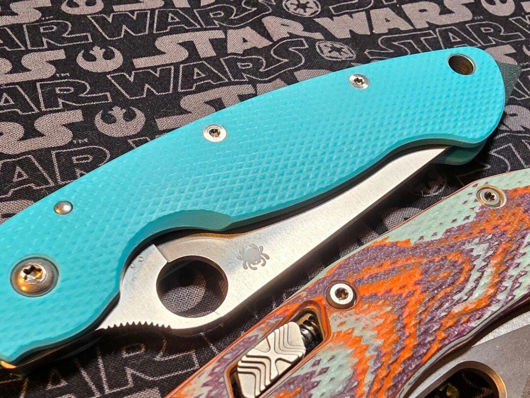 Spyderco Millie CSI Custom Rounded G10 Scales (G10) - Etsy