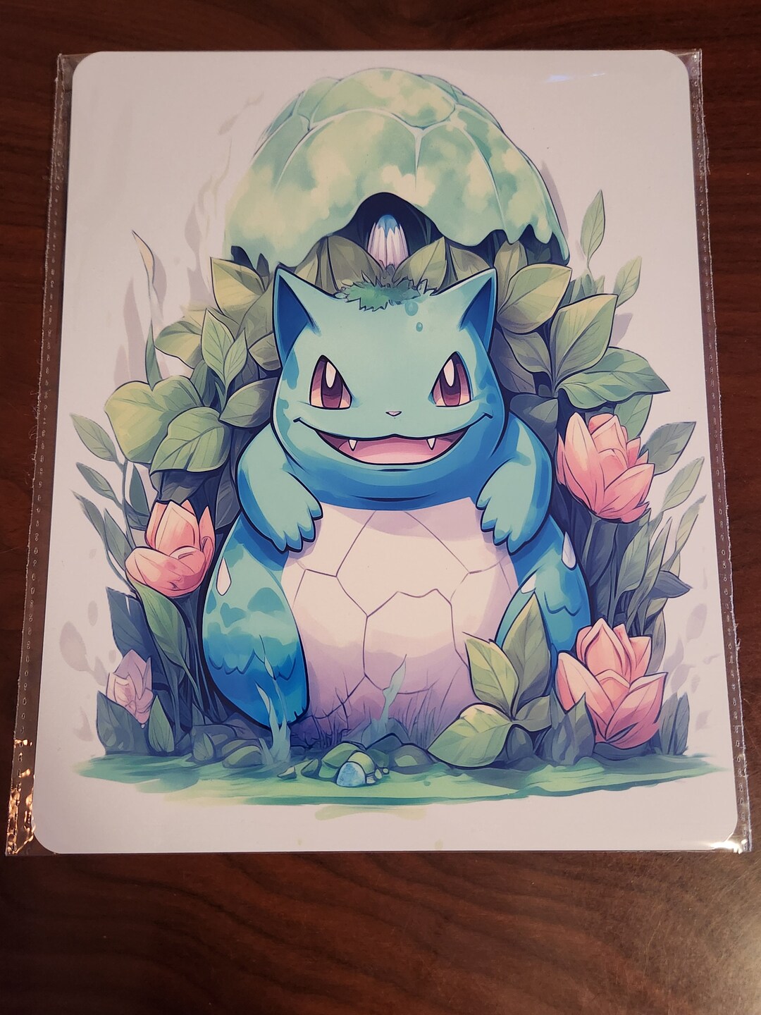 Chubby Bulbasaur, Pokemon Inspired Metal Poster - Etsy