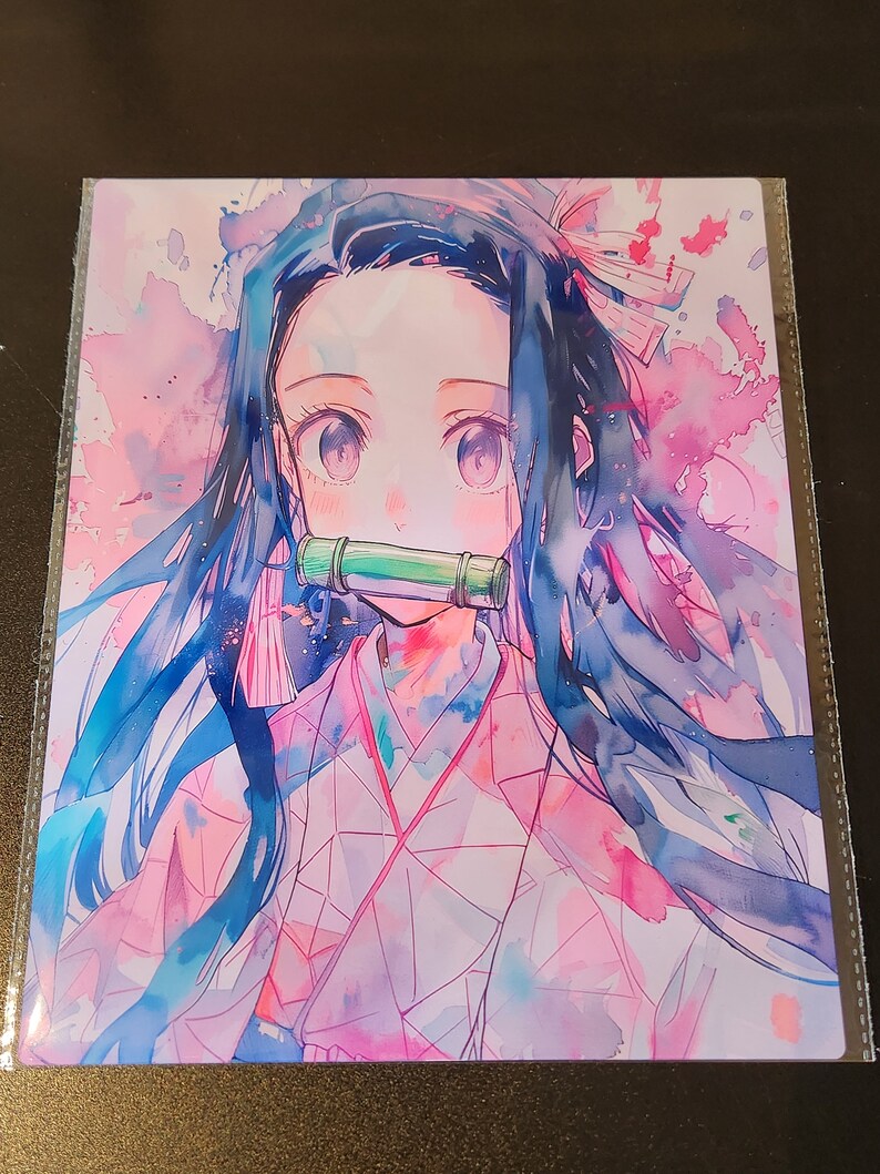 Nezuko, Demon Slayer Inspired Metal Poster - Etsy