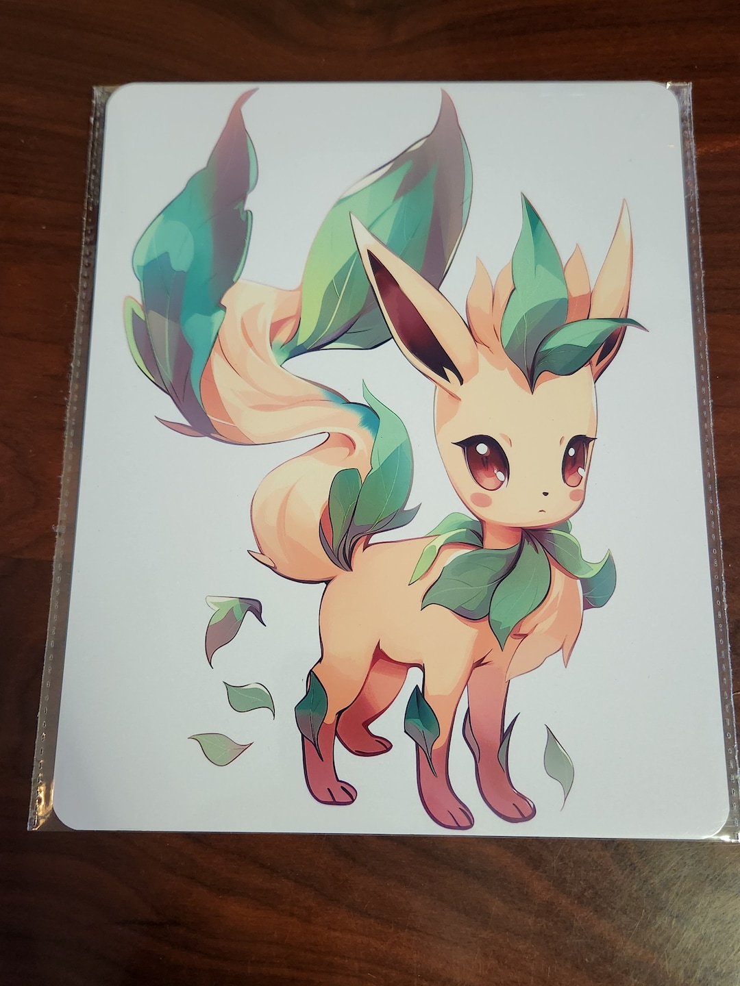 Leafeon, Pokemon Inspired Metal Poster - Etsy