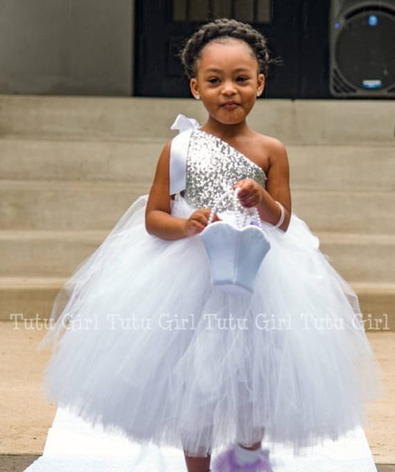 Ivory Flower Girl Tutu Dresses