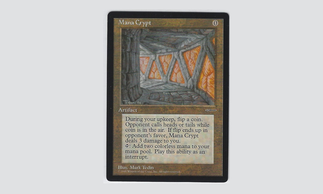 Mana Crypt Multiple Versions Available - Etsy