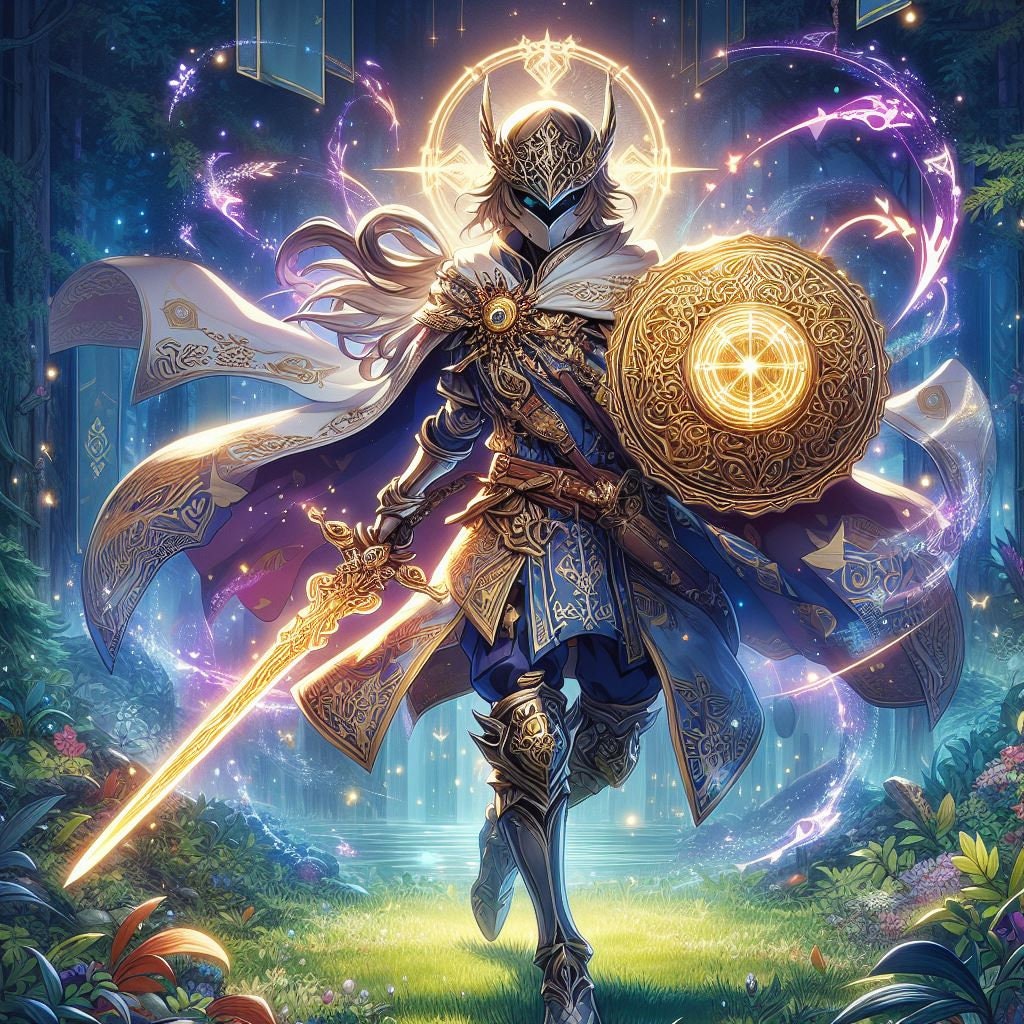 Anime RPG Wallpaper - Etsy