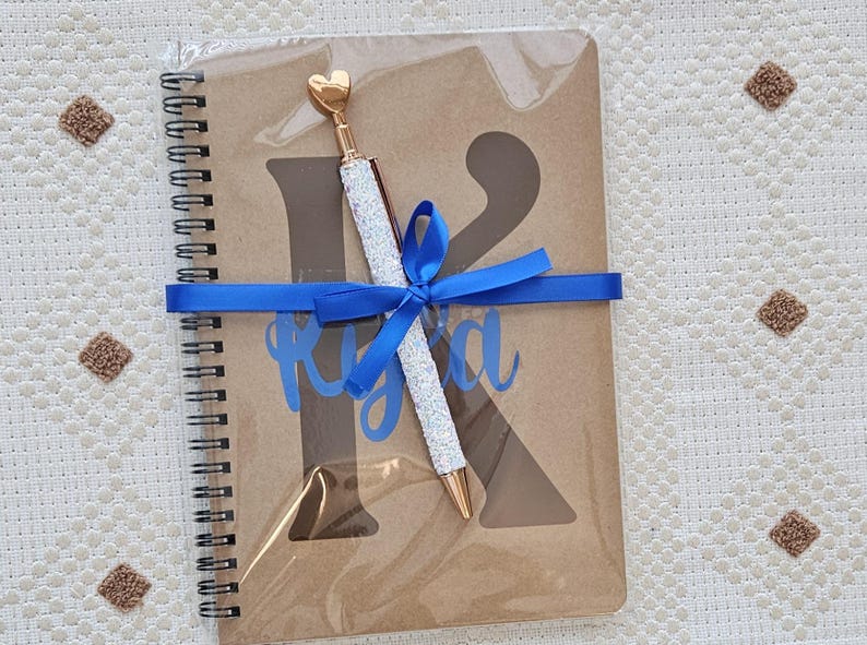 Personalized Lined Notebook for Kids Notebook and Pen Sets Kids Party ...