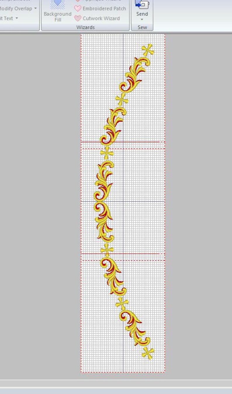 Files for Embroidering the Orthodox Priest's Cassock "cross With a ...