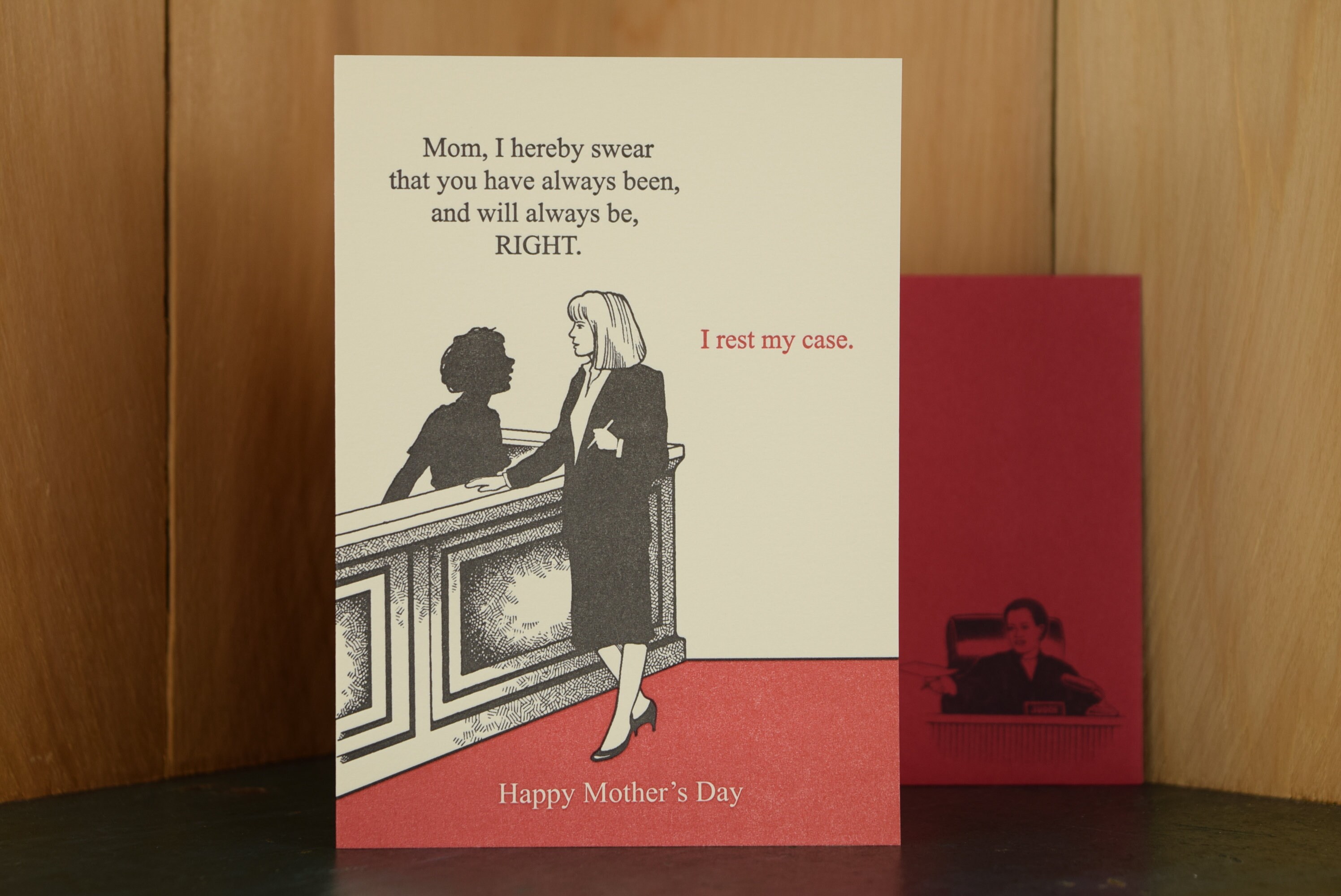 Always Right Letterpress Mother's Day Card - Etsy