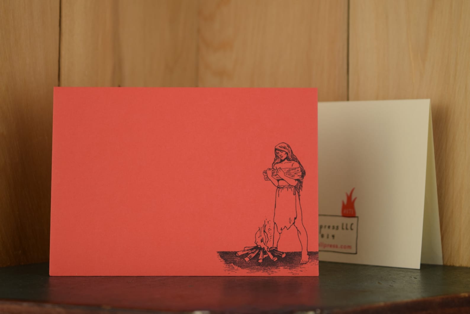 Fire Birthday - Letterpress Birthday Card - Etsy