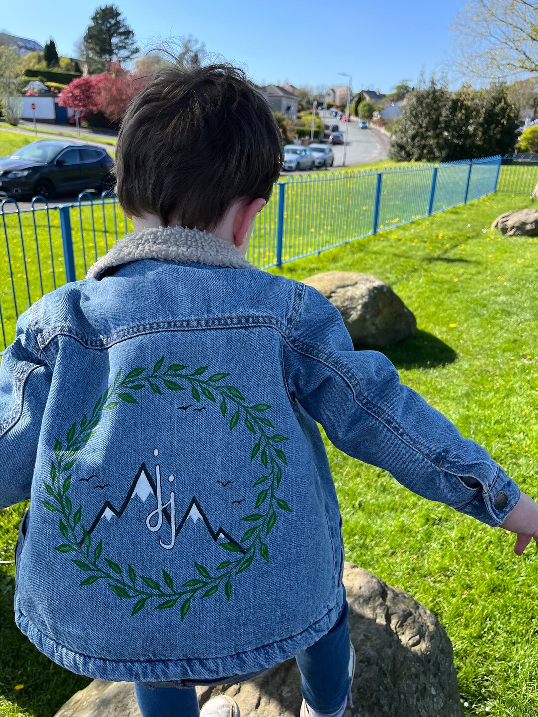 Custom Painted Denim Jackets - Etsy