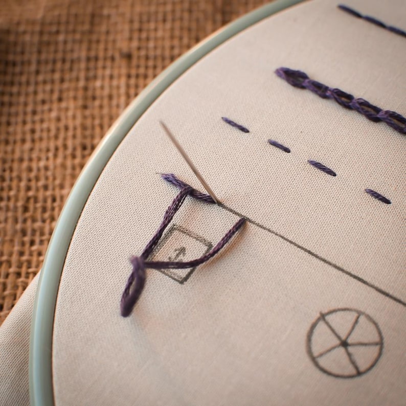 Lilac Hand Embroidery PDF Pattern | New Hampshire State Flower ...