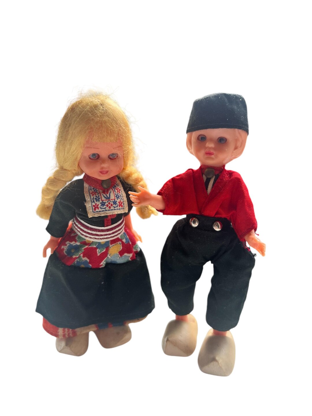 Vintage Holland Dutch Boy and Girl Traditional Dolls - Collector's Item ...