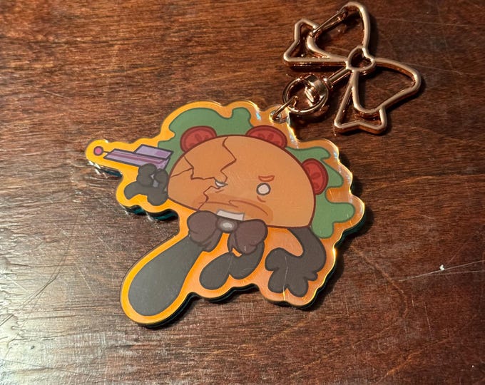Taco Ii With a Gun Rainbow Keychain Bfdi Inanimate Insanity Osc Object ...
