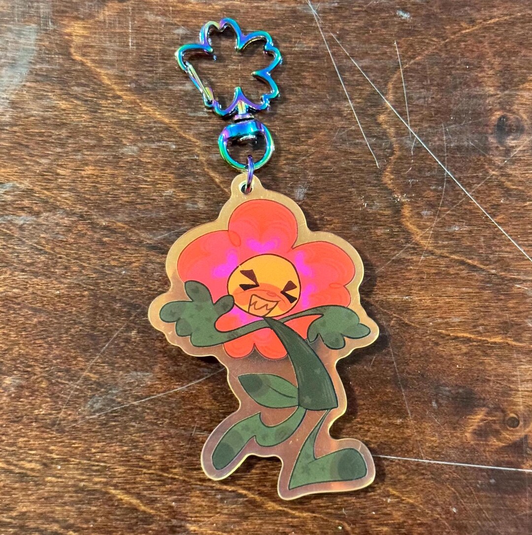 Flower Bfdi Keychain Ii Object Show Osc - Etsy